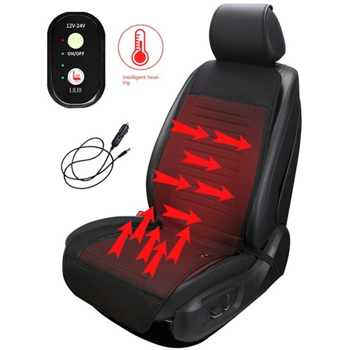 Heated Car Seat Cover Heating Pad Protector Warmer Chair Cushion Switch ...