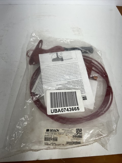 Brady 50941 Grip-cinching Cable Lockout 8 Ft. L for sale online | eBay