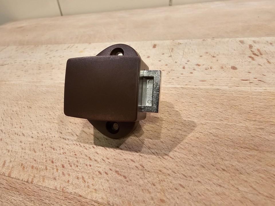 Hafele Mini Push Button Catch Lock Latch CHOOSE YOUR QUANTITY Cabinet ...