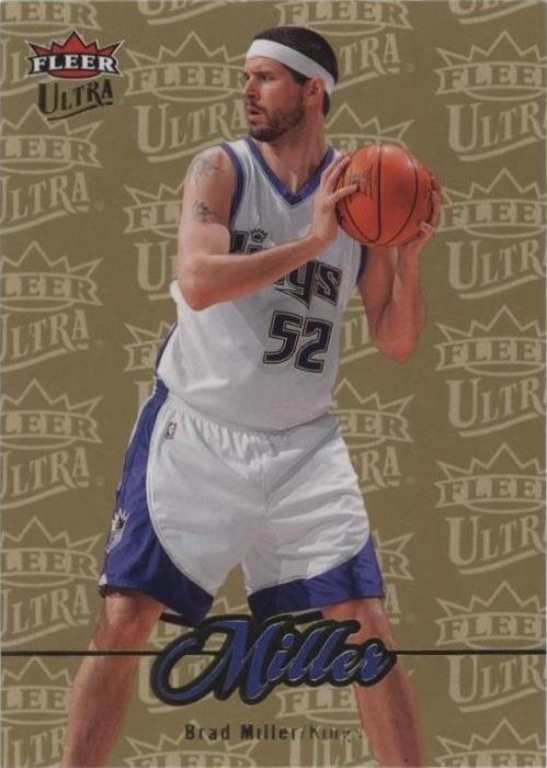 2007-08 Fleer Ultra - Brad Miller #165 Gold Medallion for sale online ...