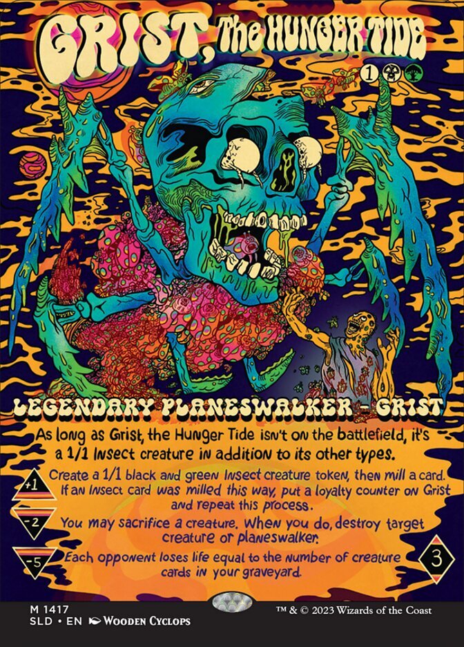 MTG Grist, the Hunger Tide (1417/1455) Secret Lair Drop Series NM | eBay