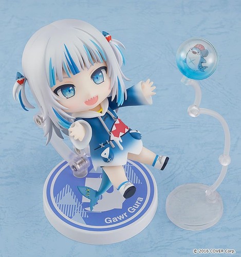 Nendoroid Hololive Production Gawr Gura Non-Scale Figure 100mm Japan ...