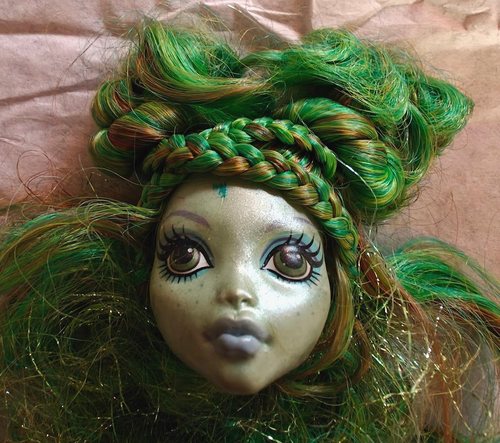 OOAK MONSTER HIGH PROTOTYPE HEAD | eBay