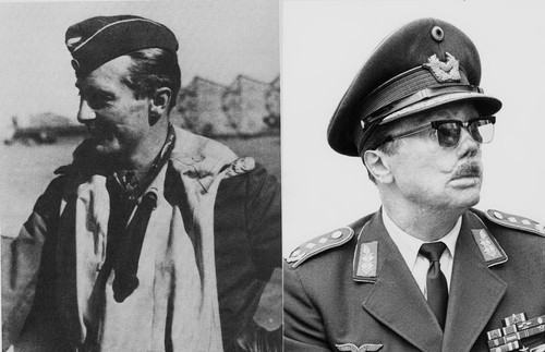 WW2 LUFTWAFFE FIGHTER ACE OBERST STEINHOFF KNIGHTS CROSS OL SWORDS WAR ...