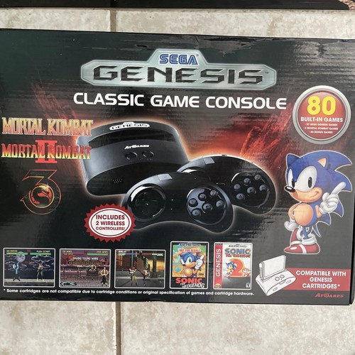 SEGA GENESIS Classic Mini Console di Gioco con 80 Giochi Integrati ...