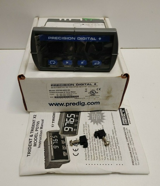 Precision Digital Pd765-6r2-00 Pd765 Trident Process and Temperature ...