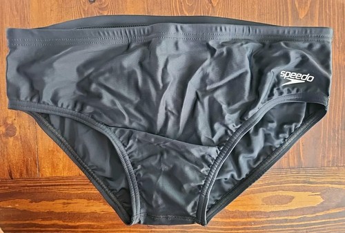 Speedo Mens PowerFLEX Eco Swim Brief, Black, 36 | eBay