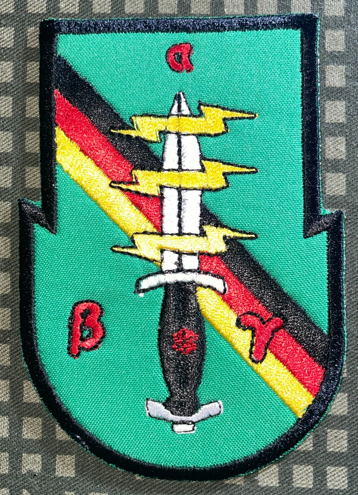 US Army Detachment A-7, 10th Special Forces Group ODA SFODA Patch Repro ...