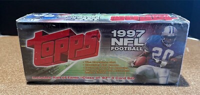 1997 TOPPS NFL FOOTBALL FACTORY SEALED 415 CARD COMPLETE BOX SET | eBay