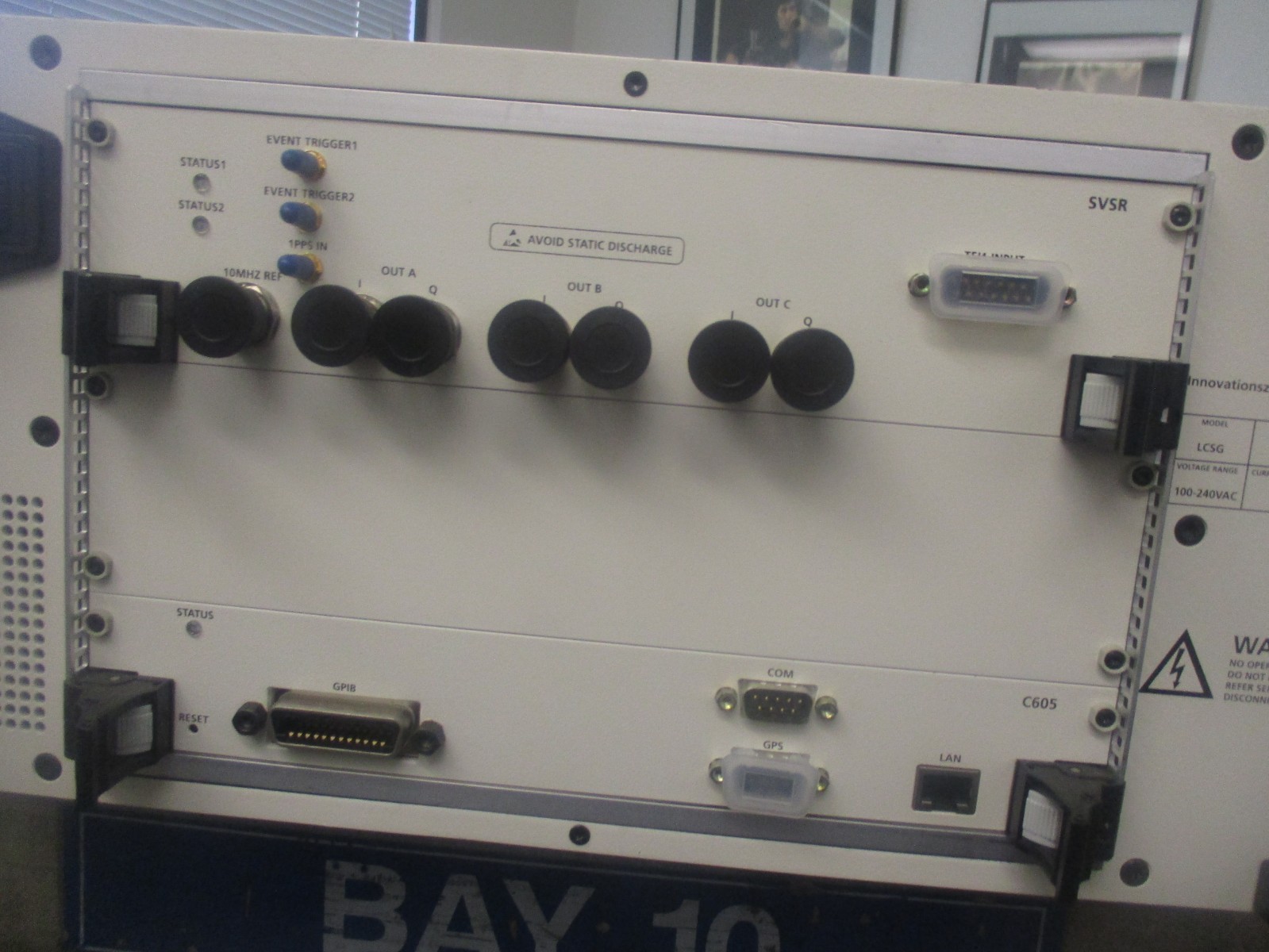 Innovationszentrum DARS Simulator DSG2000 Model: LCSG Signal Generator ...