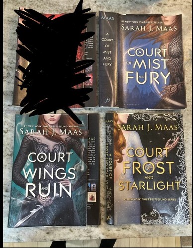 Dust Jacket Set Original A Court of Thorns and Roses ACOTAR Series 3 ...