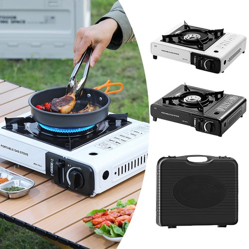 Portable Compact Gas Stove Fishing Outdoor Cooking Camping Picnic Cook ...