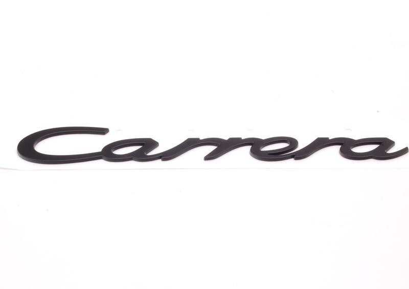 Genuine Porsche 911 964 84-94 Black Carrera Decklid Lettering Emblem ...