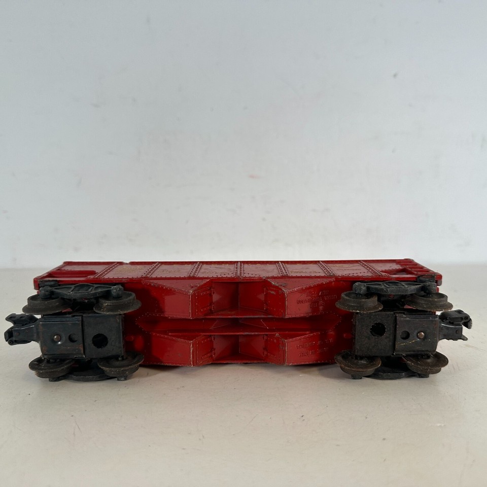 Lionel 6456 O Gauge Postwar Lehigh Valley LV 25000 Glossy Red 2-Bay ...