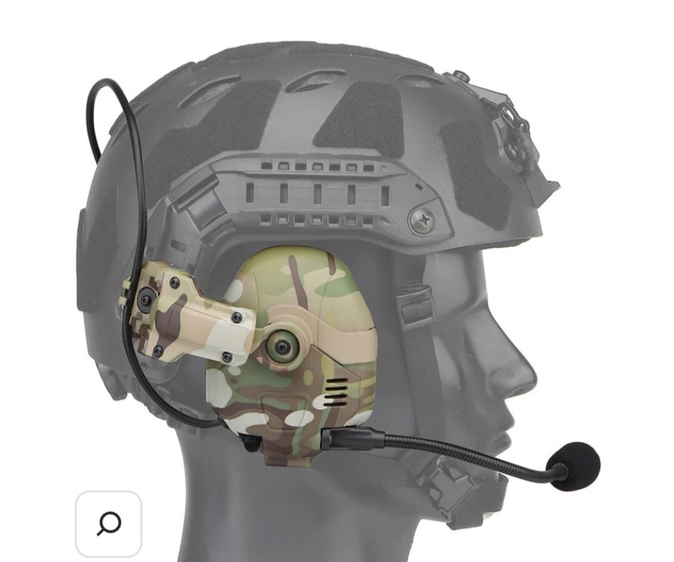 Tactical Communication Headset Pickup Noise Reduction Shooting Earmuffs ...