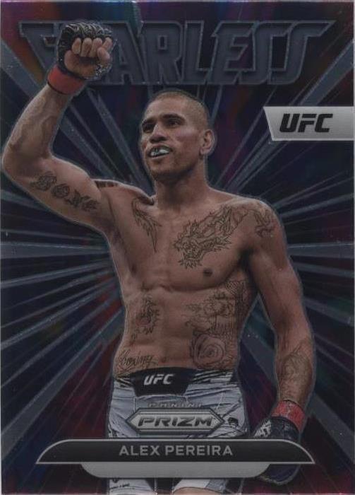 2023 Panini Prizm UFC - Fearless Alex Pereira #25 (RC) for sale online ...