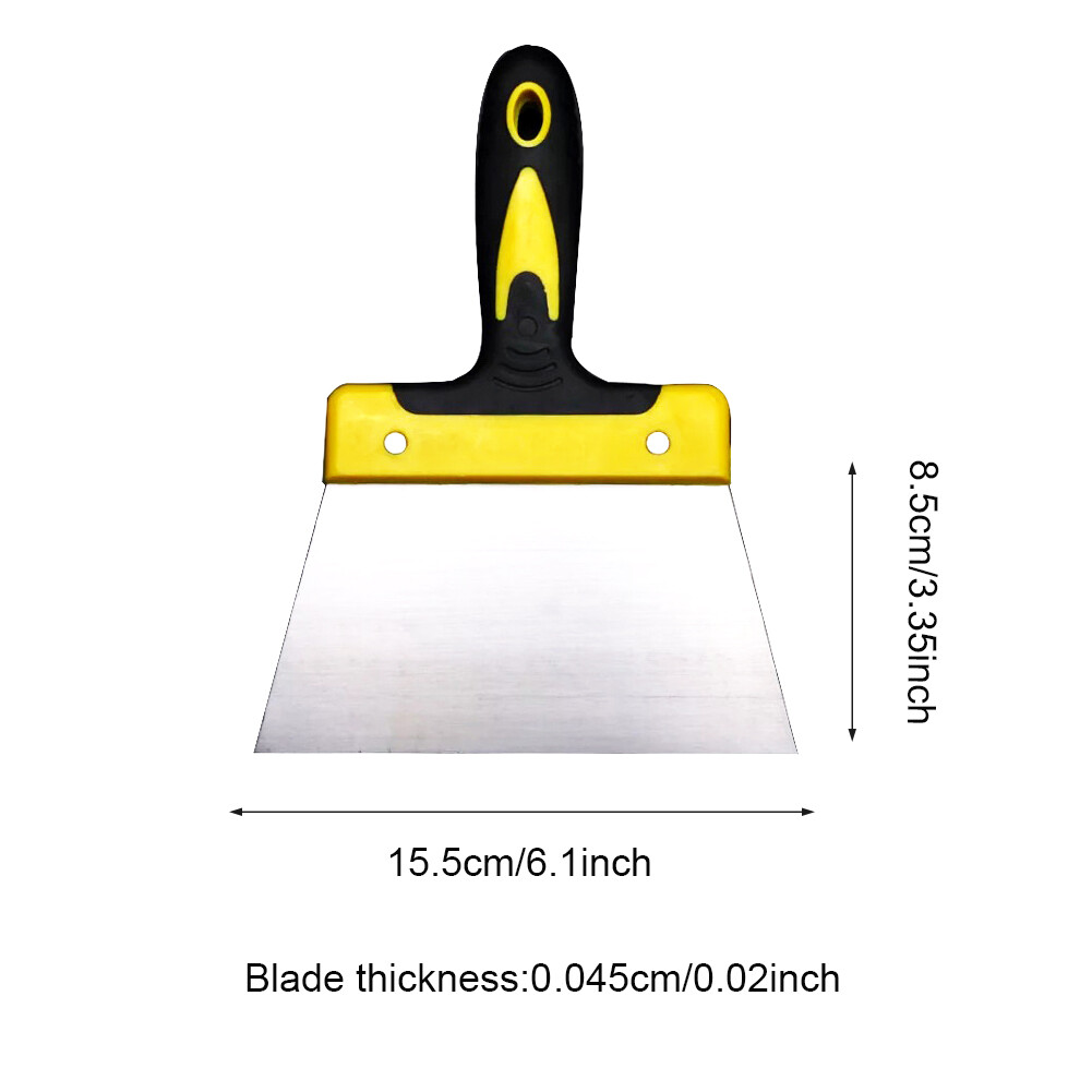 6inch Putty Cutter Stainless Steel DIY Project Removal Paint Scraper | eBay