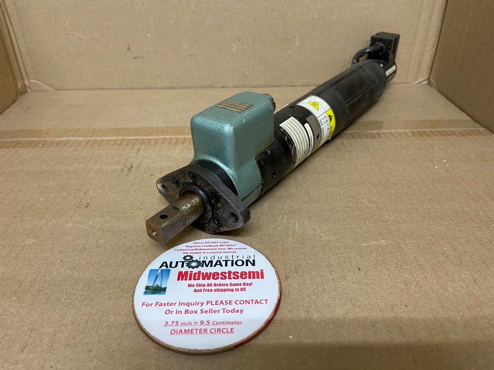 SANYO MACHINE WORKS SVN-SP2-100S / NN152-10 SPINDLE NUTRUNNER 100Nm ...