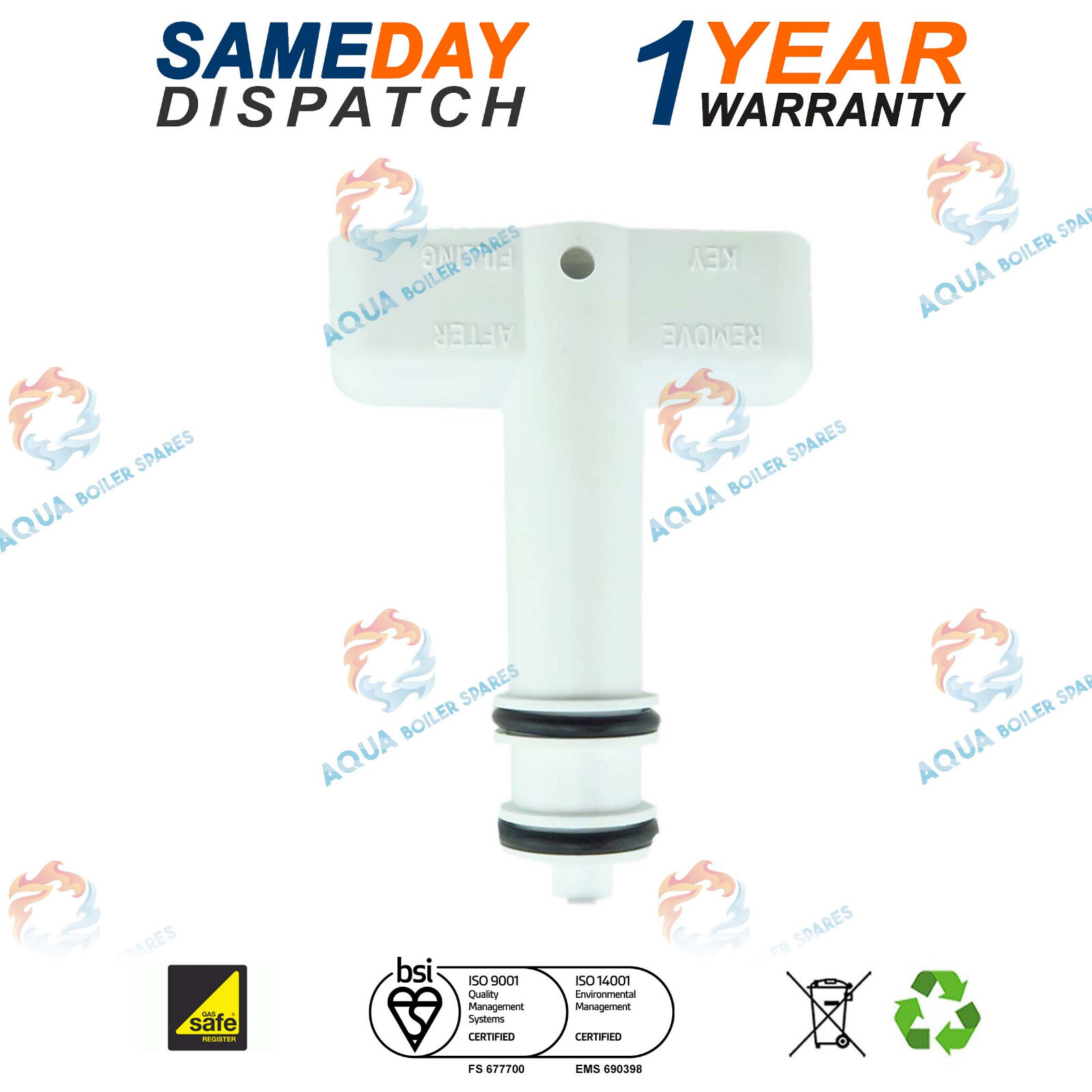 WORCESTER 24CDi RSF 28CDi RSF & 35CDi II RSF LARGE FILLING KEY ...