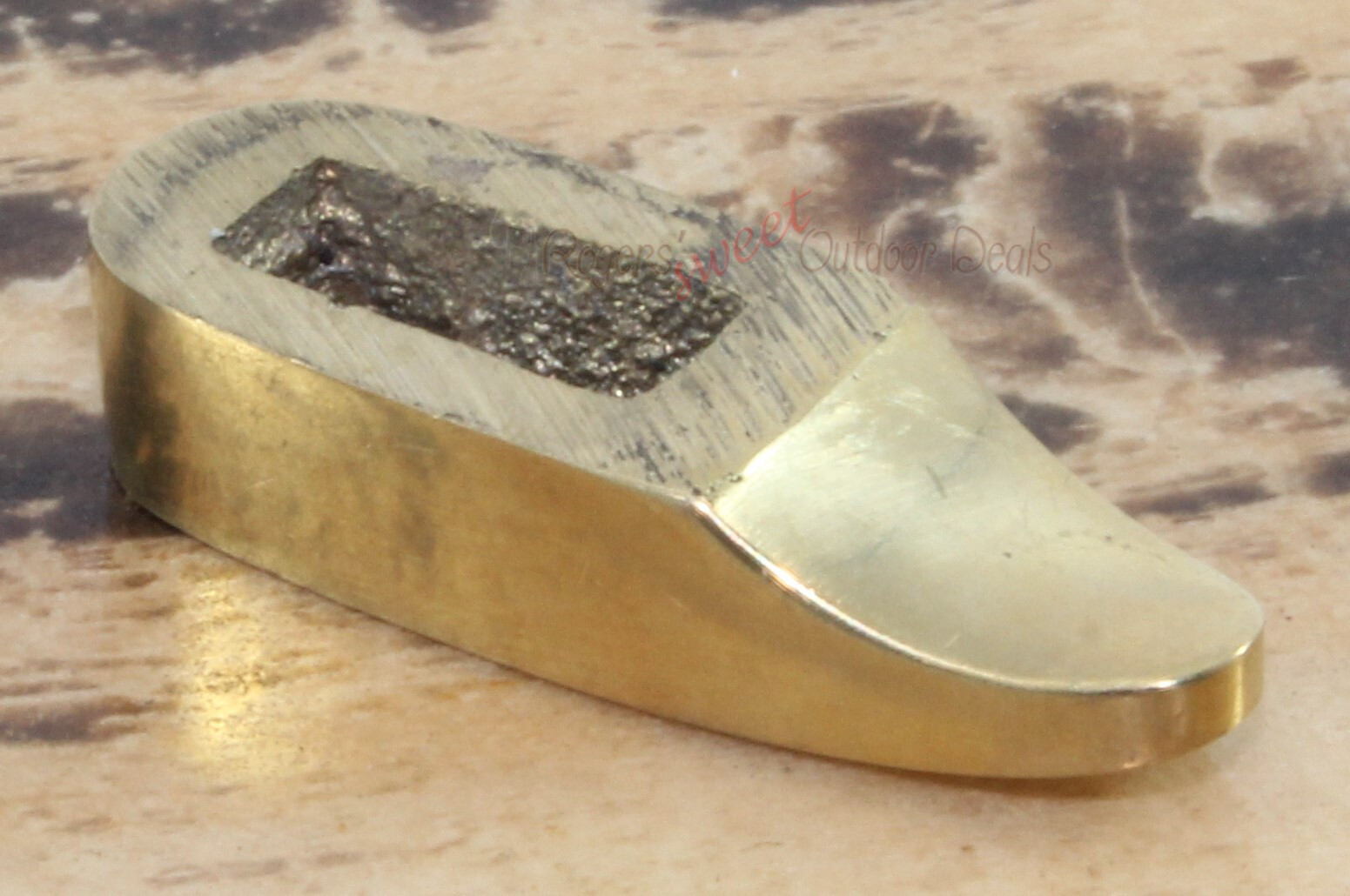 NEW USA SMALL BRASS FINGER GUARD BOLSTER CUSTOM KNIFE BLANK MAKING ...