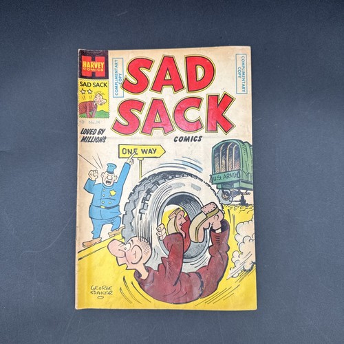 Sad Sack Comics 14 Complimentary Copy Harvey Comics Rare | eBay