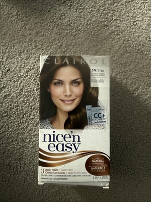 Clairol Nice 'N Easy Permanent Hair Color 5N/118A Natural Medium ...