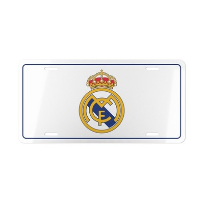 Real Madrid Vanity License Plate – Soccer Team Car Tag Gift for ...