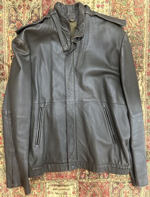 Vintage Italian Leather Jacket | eBay