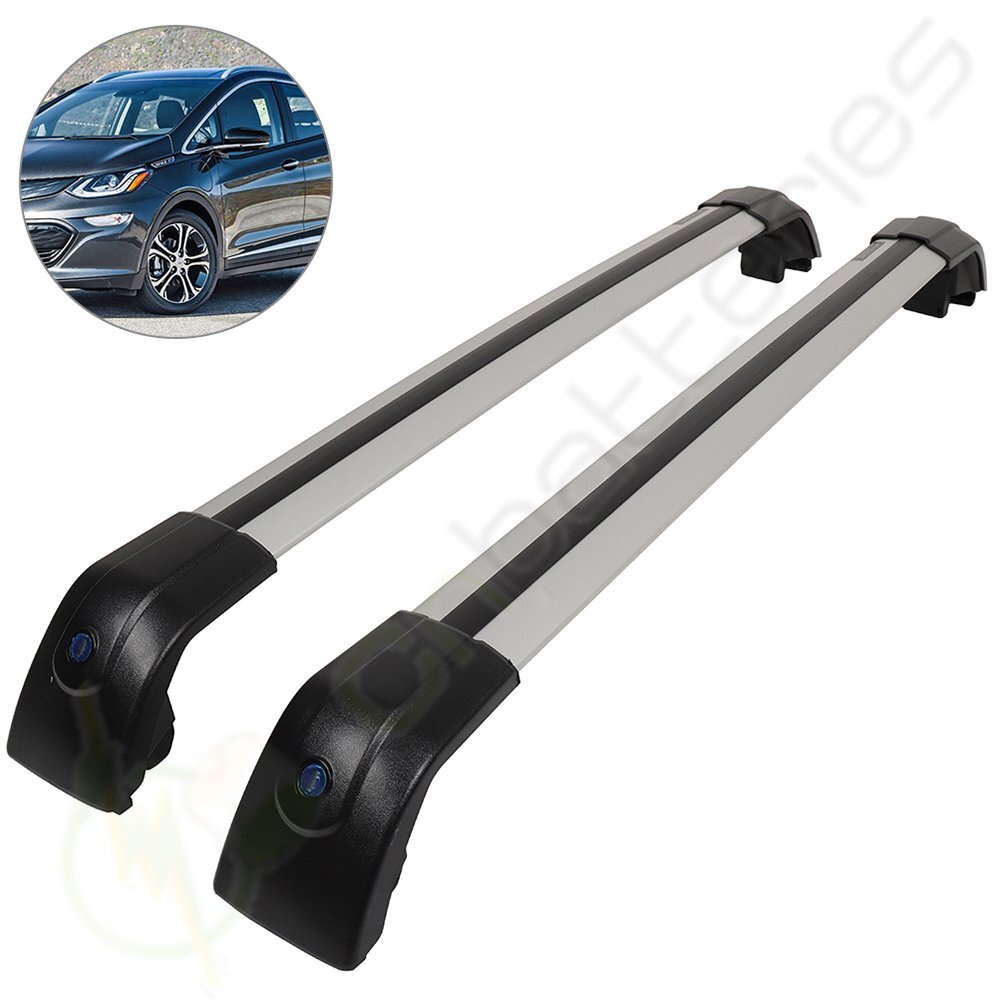 For 2017-2020 Chevrolet Bolt EV Roof Rack Top Cross Bar Rail Aluminum ...