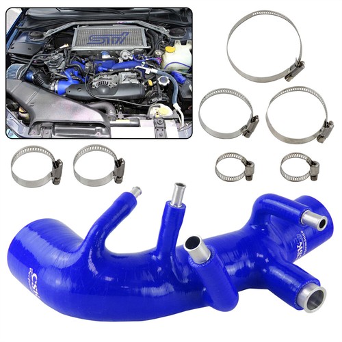 Silicone Turbo Intake Hose+Clamps For Subaru Impreza GDB EJ20 STI WRX ...