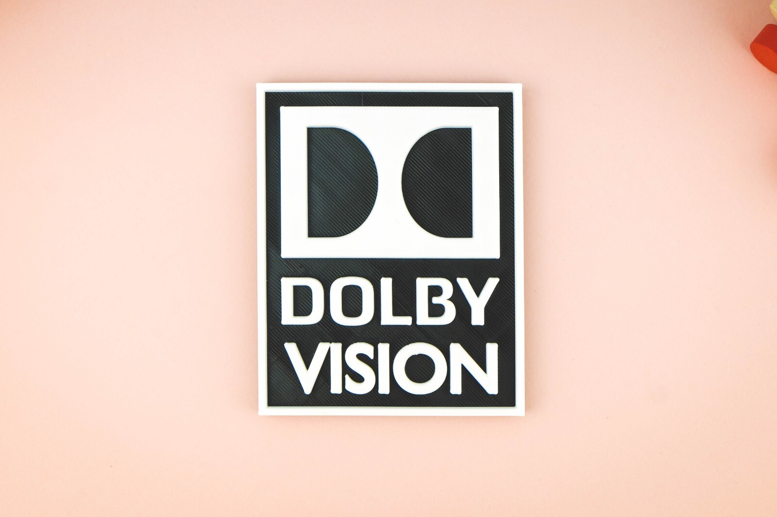 Dolby Vision 3D Printed Logo Sign Home Cinema Theater Decor Dolby Atmos THX DTSX | eBay