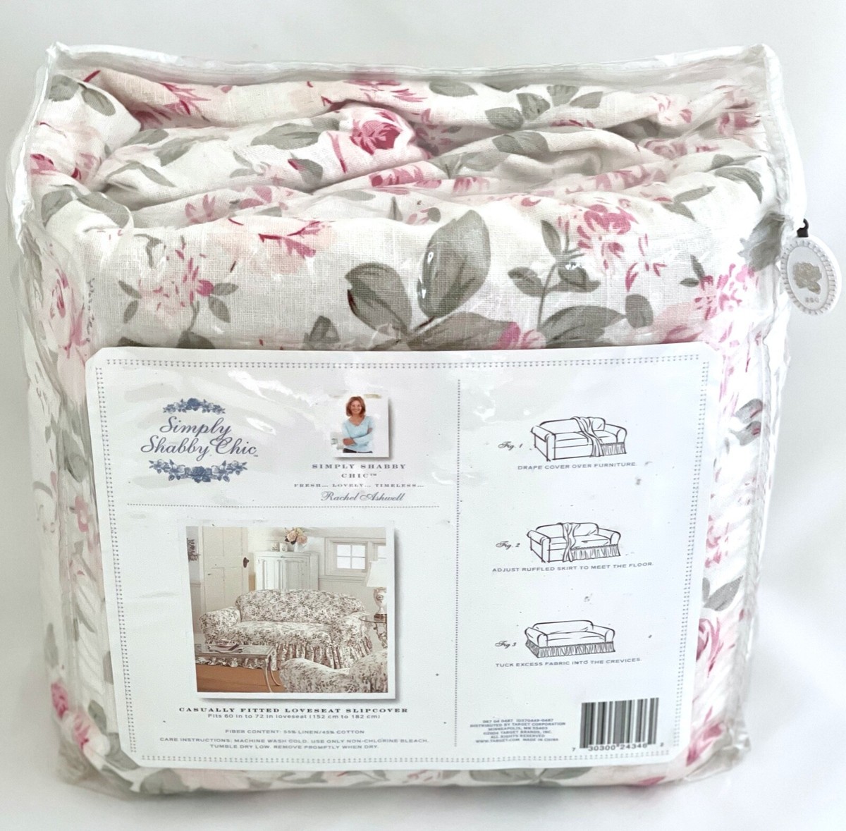 Pink Shabby Chic Couch Covers