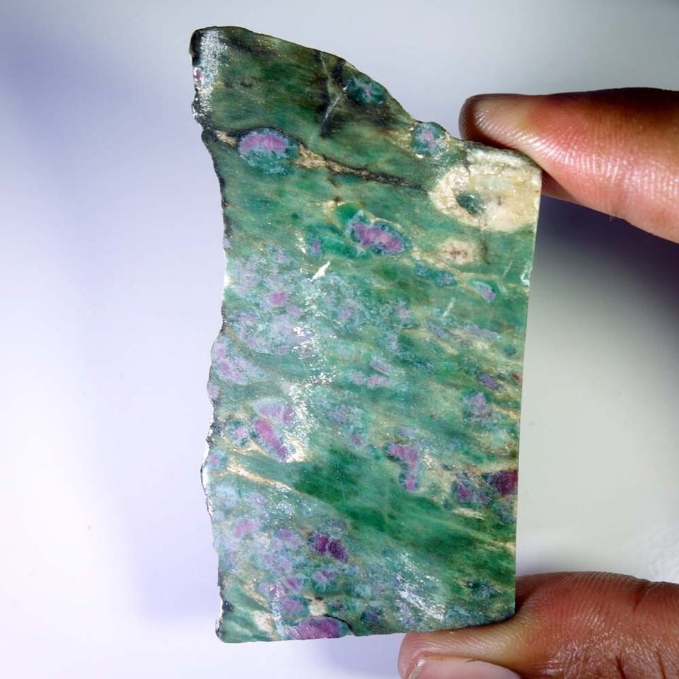 Ruby Fuchsite Natural Rock Slab Polished Rough Specimen For Cabbing ...