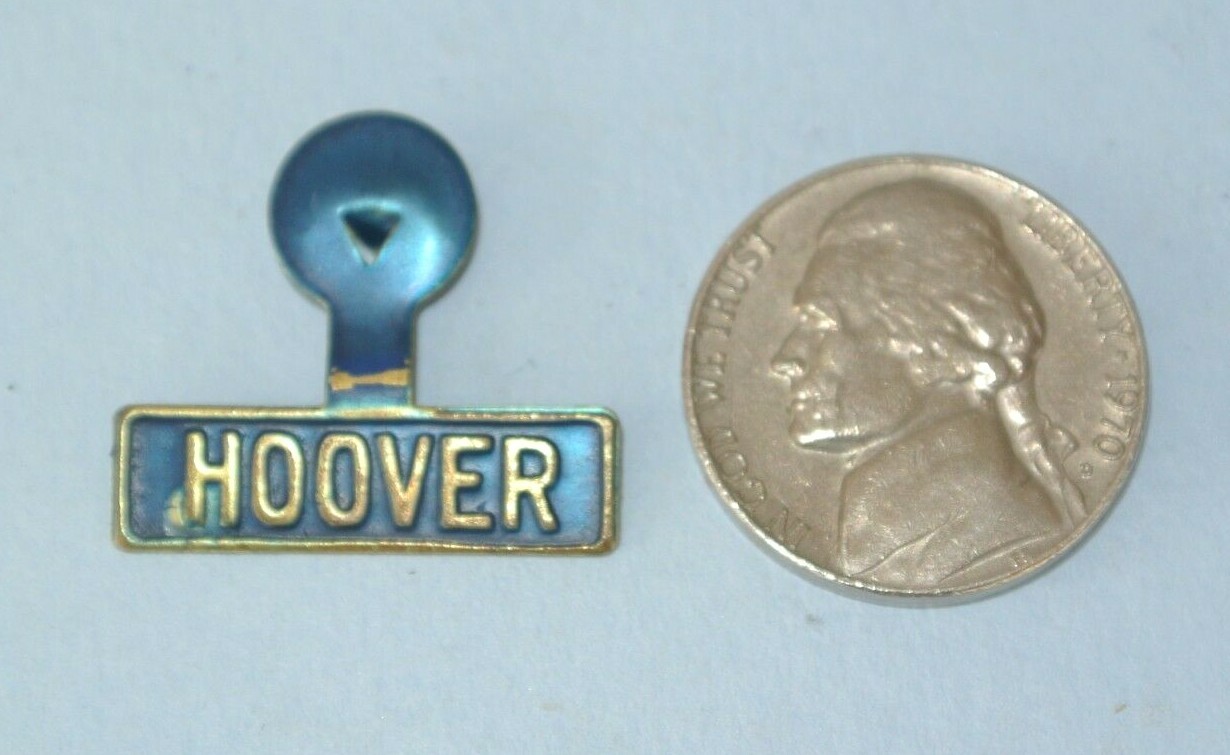 1932 Herbert Hoover Political Campaign Embossed Lapel Tab ~ made by ...