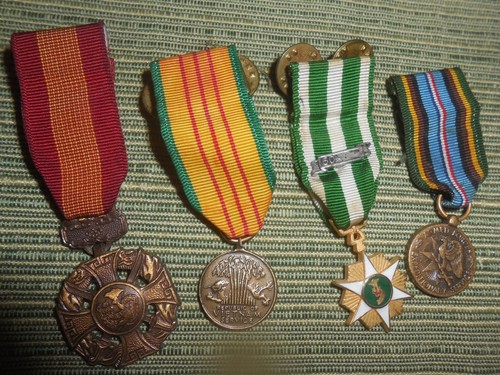 US Army Vietnam War etc Mini Medals 4 Piece Lot | eBay