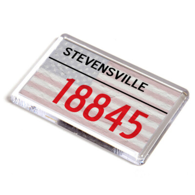 FRIDGE MAGNET - Stevensville, 18845 - US Zip Code | eBay
