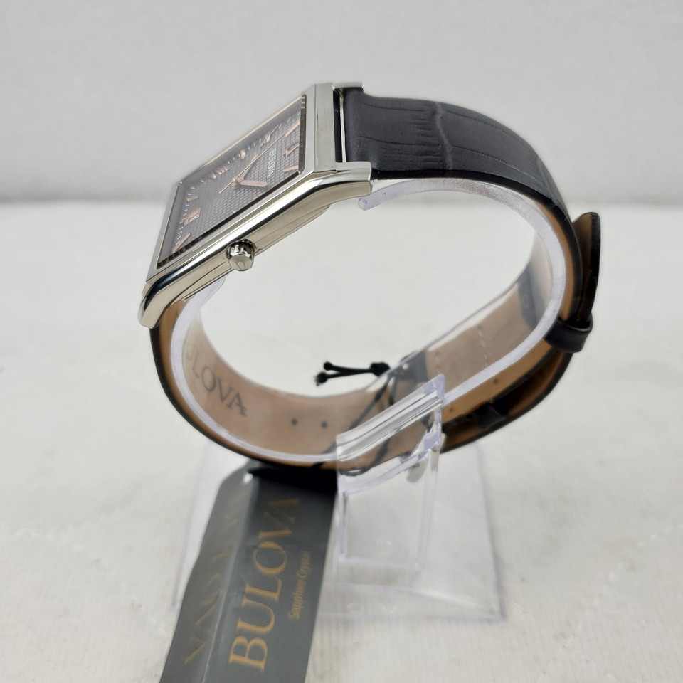BULOVA SUTTON TANK SUTTON 96B443 CLASSIC JAPAN MEN'S SAPPHIRE MEN'S ...