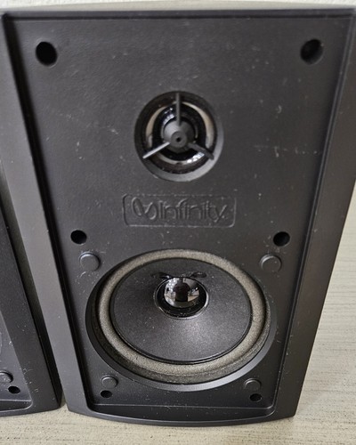 INFINITY Minuette MPS Bookshelf Black Small Satellite Speakers (2) | eBay