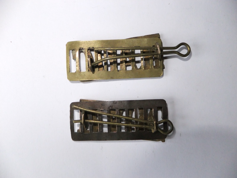 WW2 British Royal Army Ordance Corps Brass Shoulder Titles | eBay UK