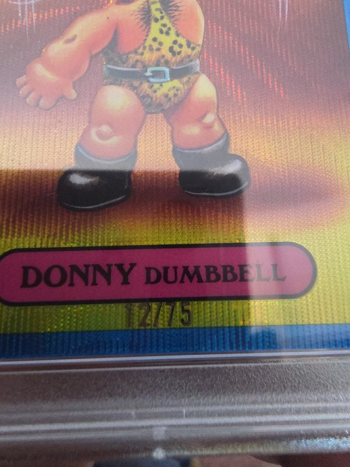 Psa 9 12/75 Topps Chrome Garbage Pail Kids Donny Dumbell | eBay