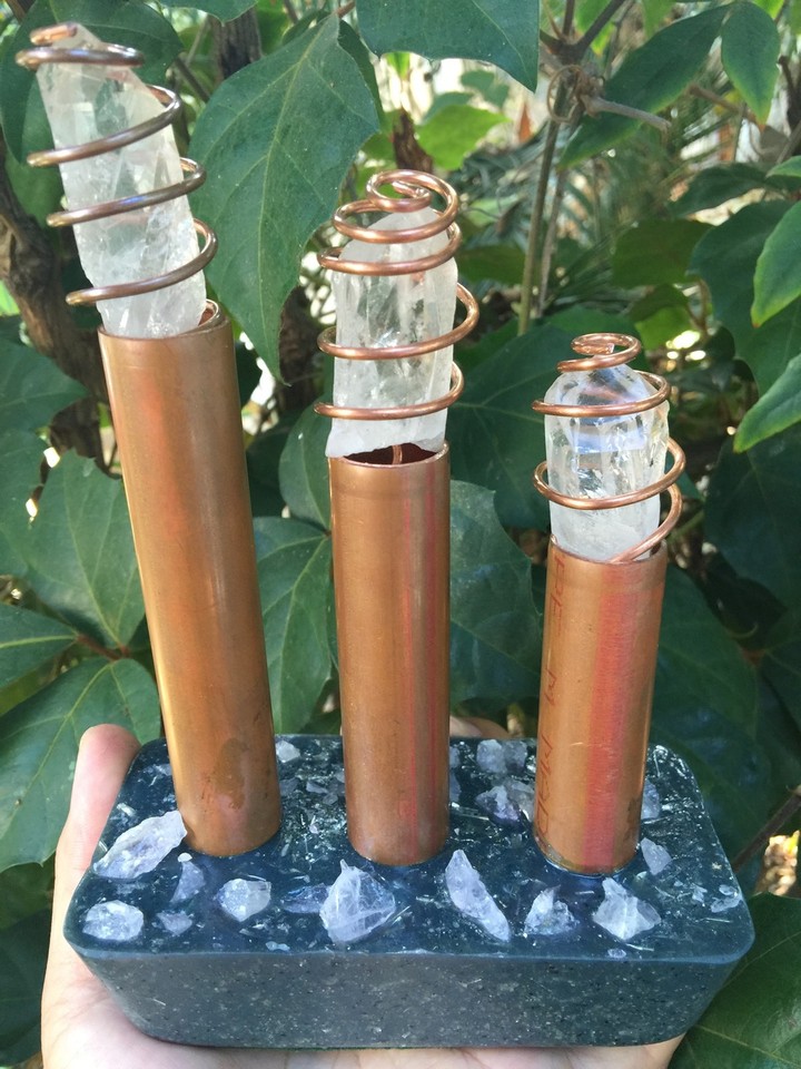 Deluxe Desktop Cloud Buster- Anti Chem - orgonite - Chembuster- Orgone ...