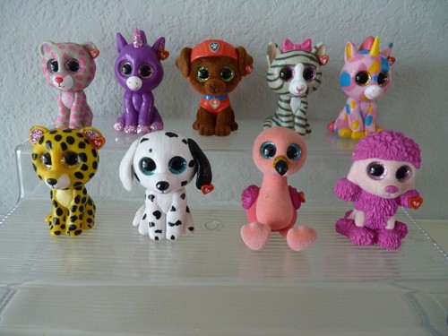 Ty Beanie Boos Miniature Figures Lot of (9) | eBay