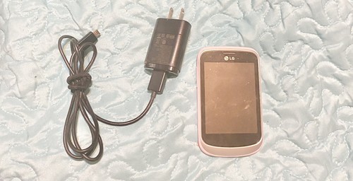 LG 306G - Pink TracFone Cellular Phone Works | eBay