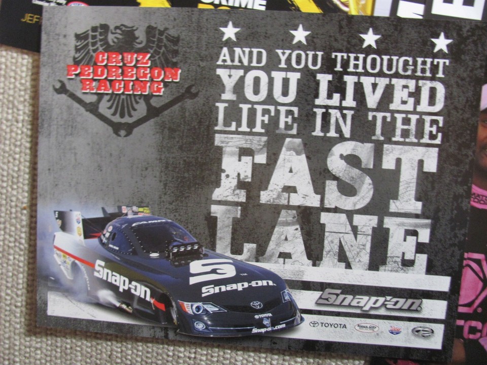 Lot of 28 Drag Racing NHRA Promo Photos Tony Pedregon, Shawn Langdon | eBay