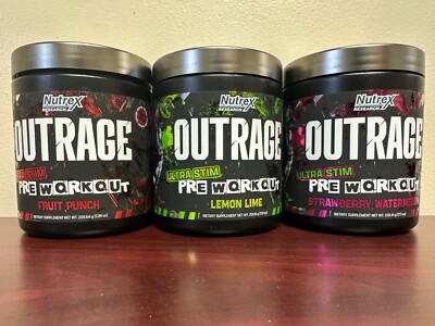 NUTREX OUTRAGE Extreme Pre-Workout Ultra Stim 30 Servings | eBay