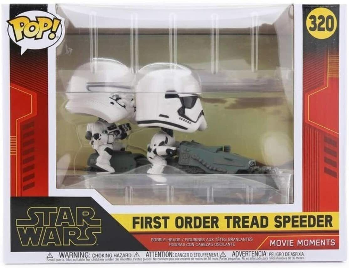 Funko Pop! Movies: Star Wars - First Order Tread Speeder Vinyl Figure ...