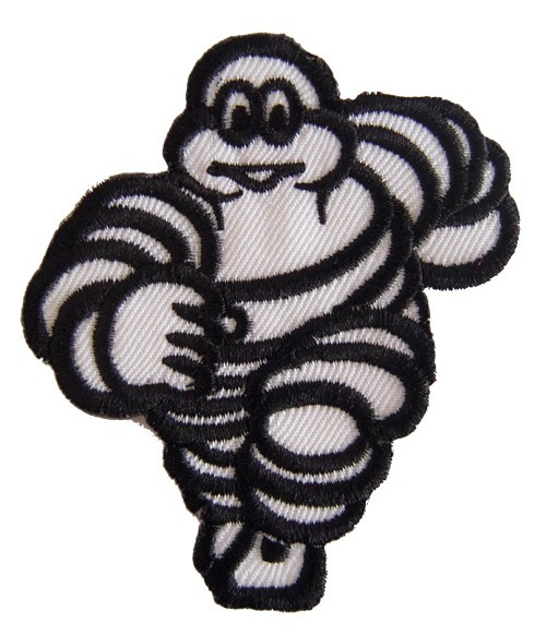 New Michelin Man Logo embroidered iron on patch. i129 | eBay