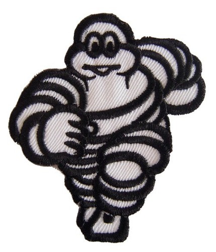 New Michelin Man Logo embroidered iron on patch. i129 | eBay