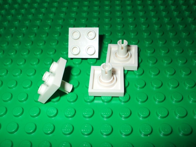 Lego 2x2 Plate with Bottom Pin - Qty 4 (2476) - Pick your color | eBay