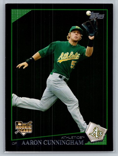 2009 Topps Walmart Aaron Cunningham #237 Oakland Athletics Rookie | eBay